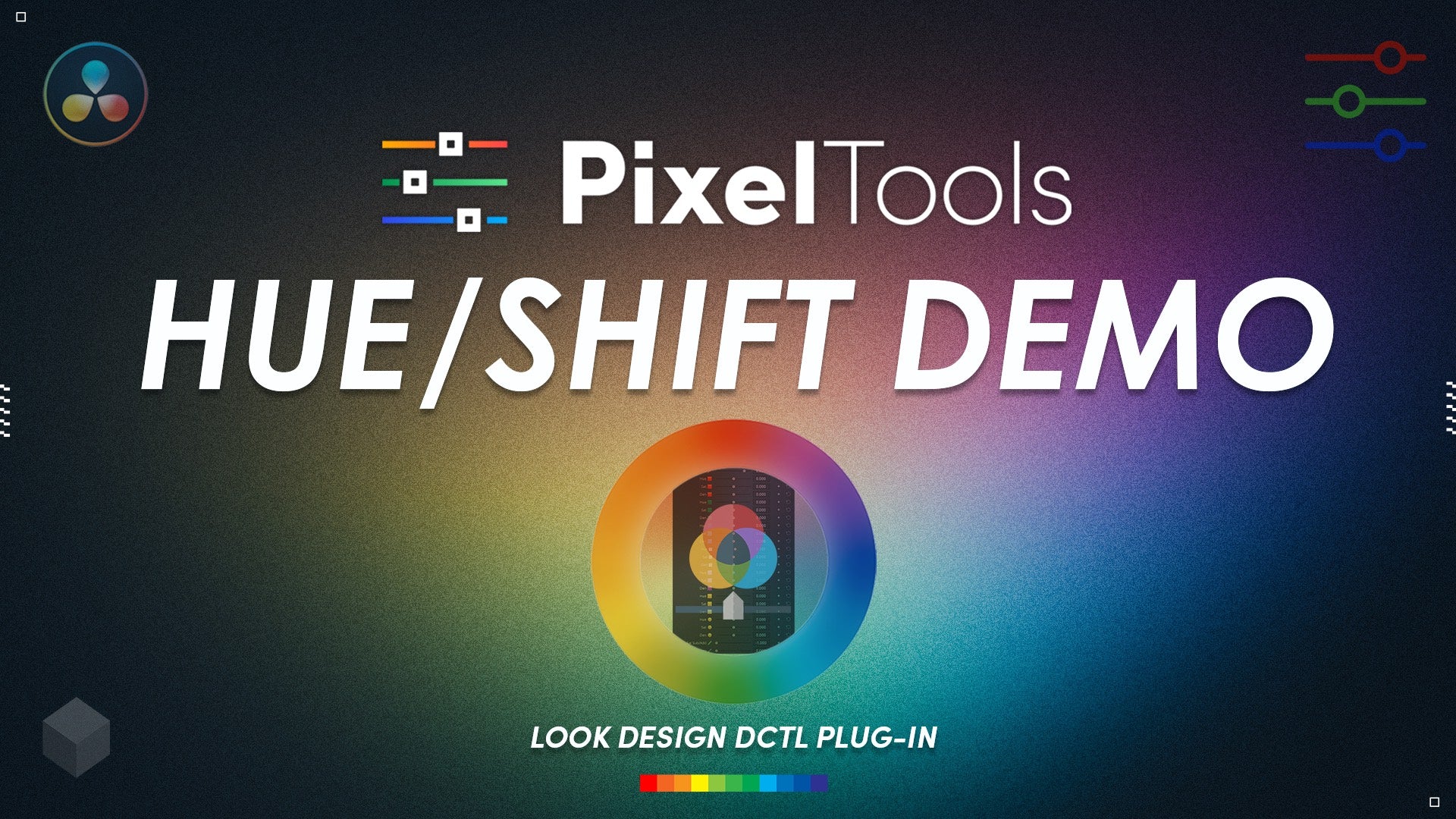 PixelTools Hue/Shift™ PRO (DEMO) - Look Development DCTLs for DaVinci Resolve